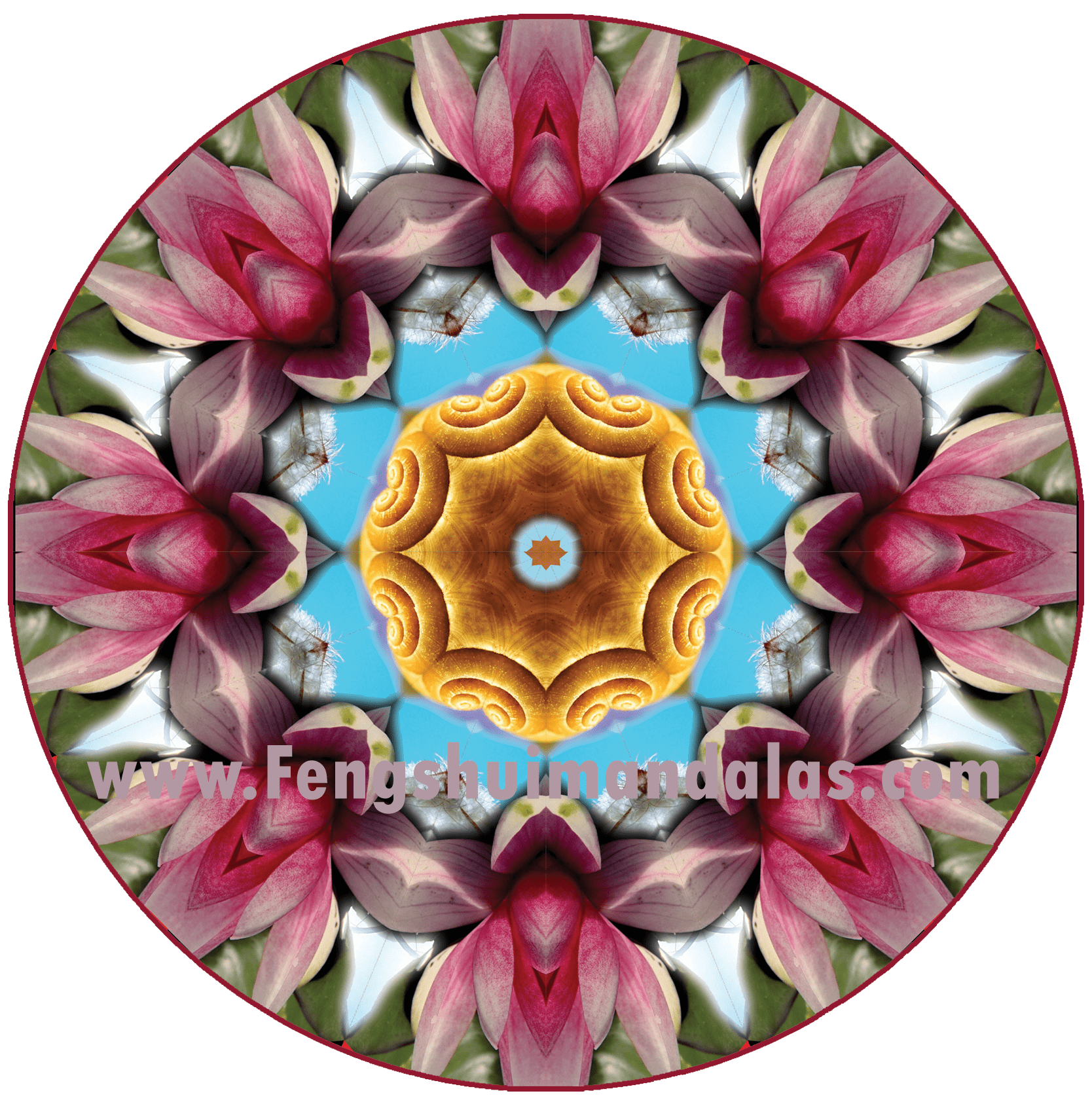 Mandala Line-up - Fengshui Mandalas/Meaningful Mandalas